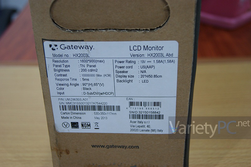 Acer-Gateway-HX2003LAbd-04 | VarietyPC.net