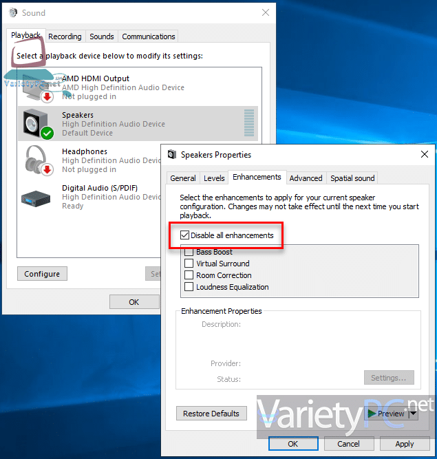 Windows 10 reduce bass - howsouth