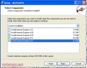 วิธีง่ายๆของการติดตั้ง IE6 และ IE7 ไว้บนระบบเดียวกัน