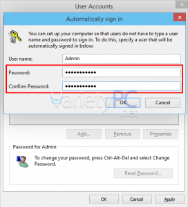 Auto Login Windows 10 ล็อกอินเข้าระบบอัตโนมัติ | VarietyPC.net