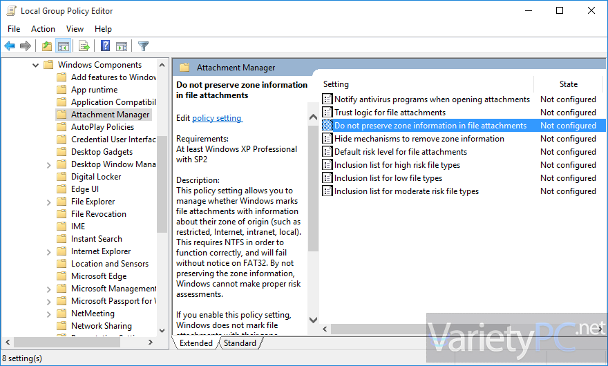 วิธีแก้ Windows Zone Identifier กับการ Unblock ไฟล์ | VarietyPC.net
