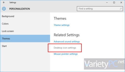 ไอคอน This PC สำหรับ Windows 10 หายไปไหน? | VarietyPC.net