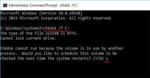 5 วิธีใช้คำสั่งเช็คดิสก์ chkdsk บน Windows 10 | VarietyPC.net