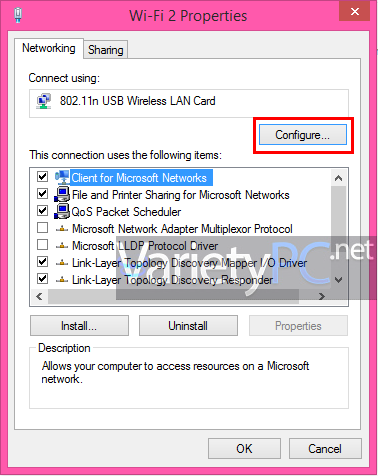 วิธีแก้ The connection is limited บน Windows 8.1 | VarietyPC.net
