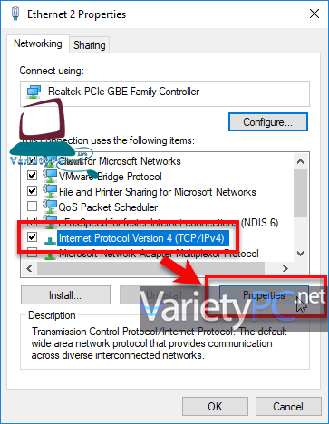 fix-internet-problem-with-google-dns-server-03 | VarietyPC.net
