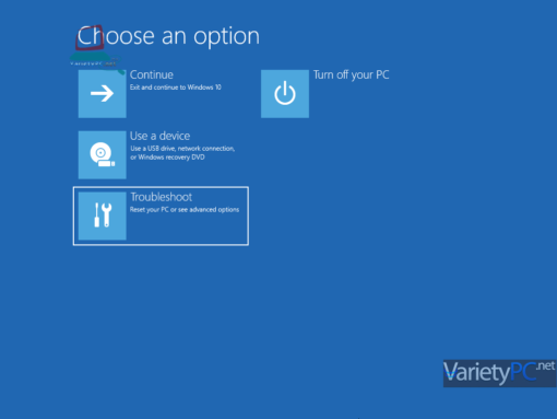 วิธีแก้ Error Code 0xC000000e บน Windows 10 | VarietyPC.net