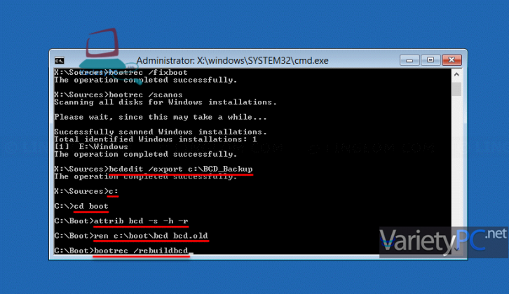 วิธีแก้ Error Code 0xC000000e บน Windows 10 | VarietyPC.net