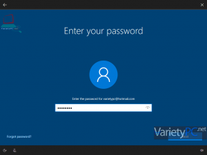 วิธีรีเซ็ตรหัสผ่านล็อกอิน Windows 10 หากลืมรหัสเข้าระบบ | VarietyPC.net