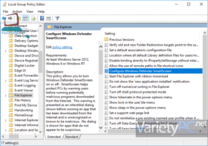 วิธีปิด Windows protected your PC บน Windows 10 | VarietyPC.net