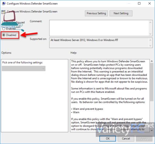 วิธีปิด Windows protected your PC บน Windows 10 | VarietyPC.net