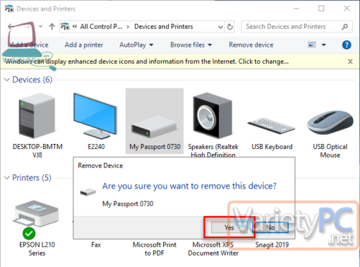วิธีแก้ Problem Ejecting USB Mass Storage Device บน Windows 10 ...