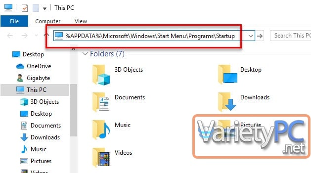 วิธีเพิ่มโปรแกรมให้ทำงานพร้อมการบูตเข้า Windows 10 | VarietyPC.net