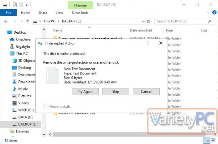 วิธีเปิดใช้ Disk Write Protection กับ USB Drive บน Windows 10 ...