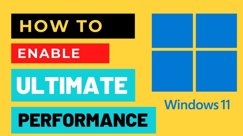 วิธีปลดล็อคโหมด Ultimate Performance บน Windows 11 | VarietyPC.net